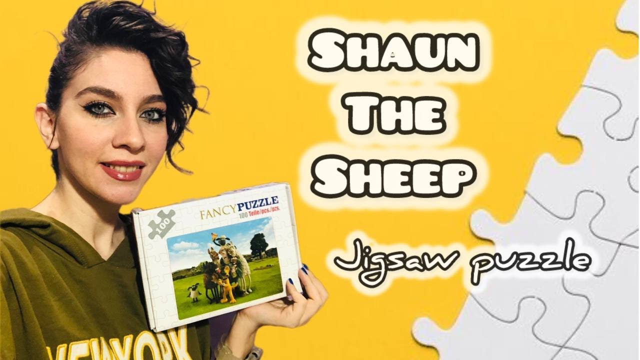 I Did It For Fun ! | 100 Piece Shaun The Sheep Jigsaw Puzzle - YouTube