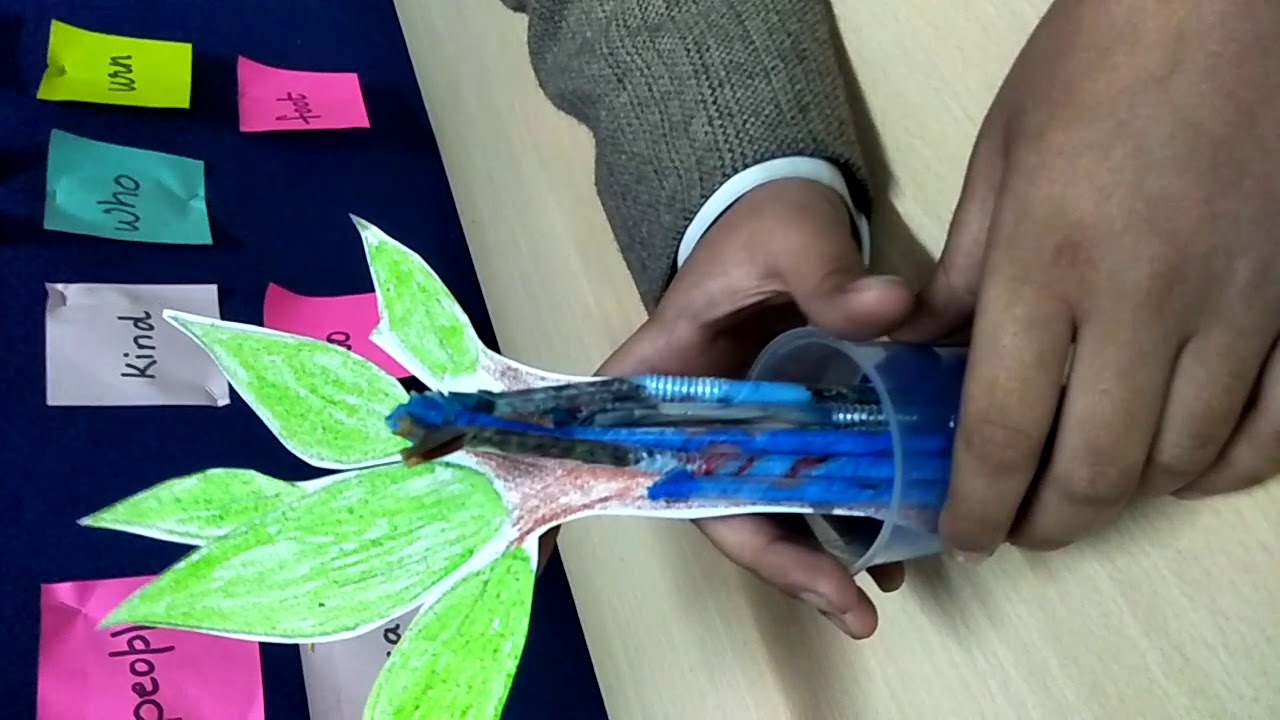 capillary action using straws and tissues - YouTube