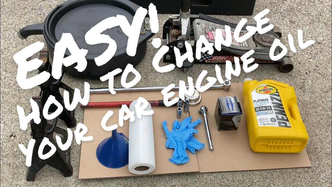 Easy DIY Engine Oil Change - YouTube