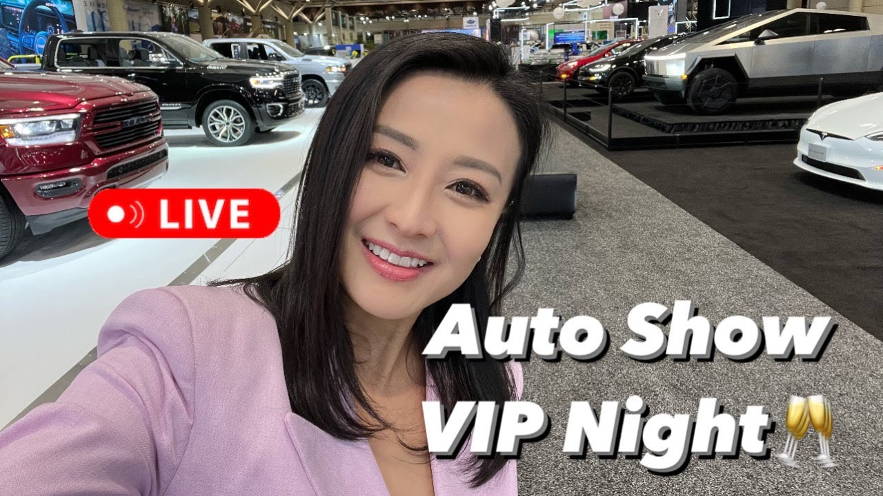 AutoShow VIP Night🚗 #toronto #autoshow #barbie - YouTube