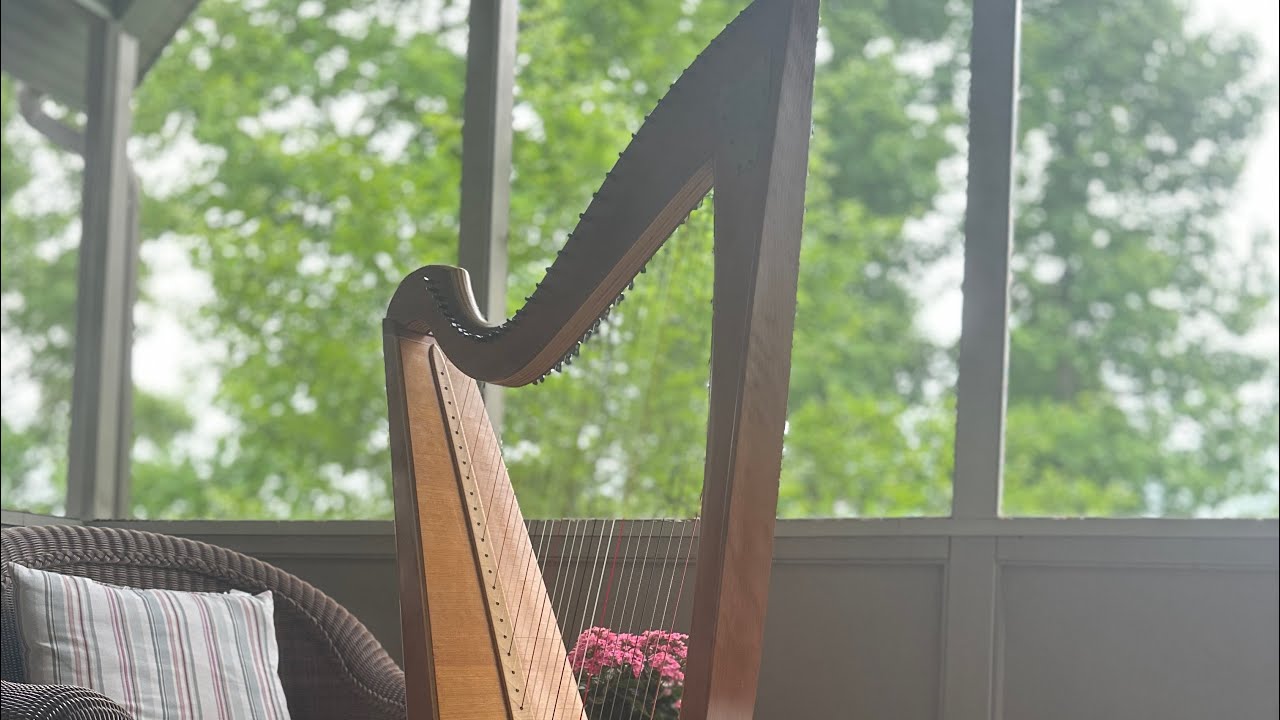 “What Shall We Give” harp practice - YouTube