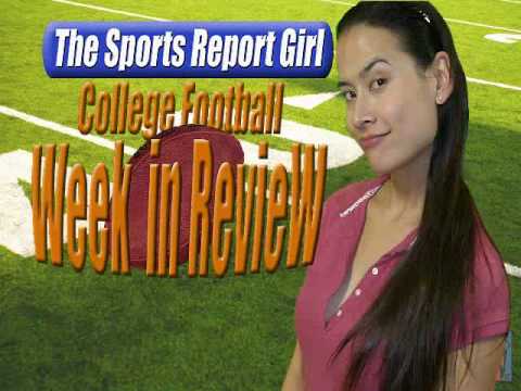 SPORTS REPORT GIRL: College Football Week in Review 11-18-08