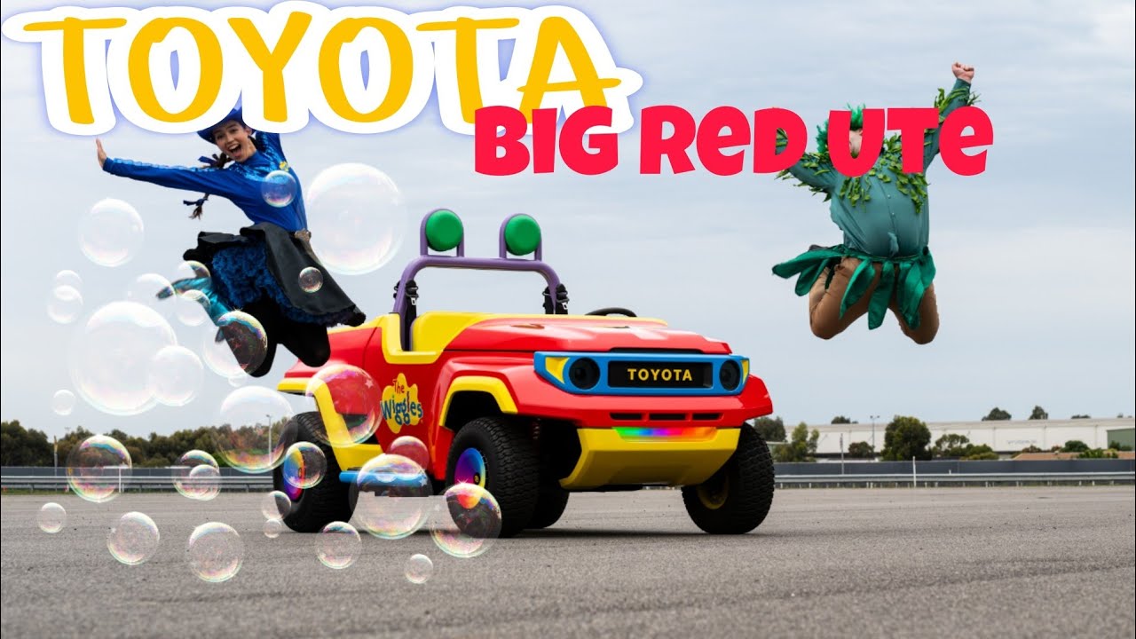 Toyota’s Big Red Ute: A Unique Off-Road EV for Kids and Fans - YouTube