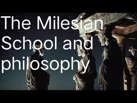 The Milesian school philosophy / Greek philosophy in Hindi / The Pre ...