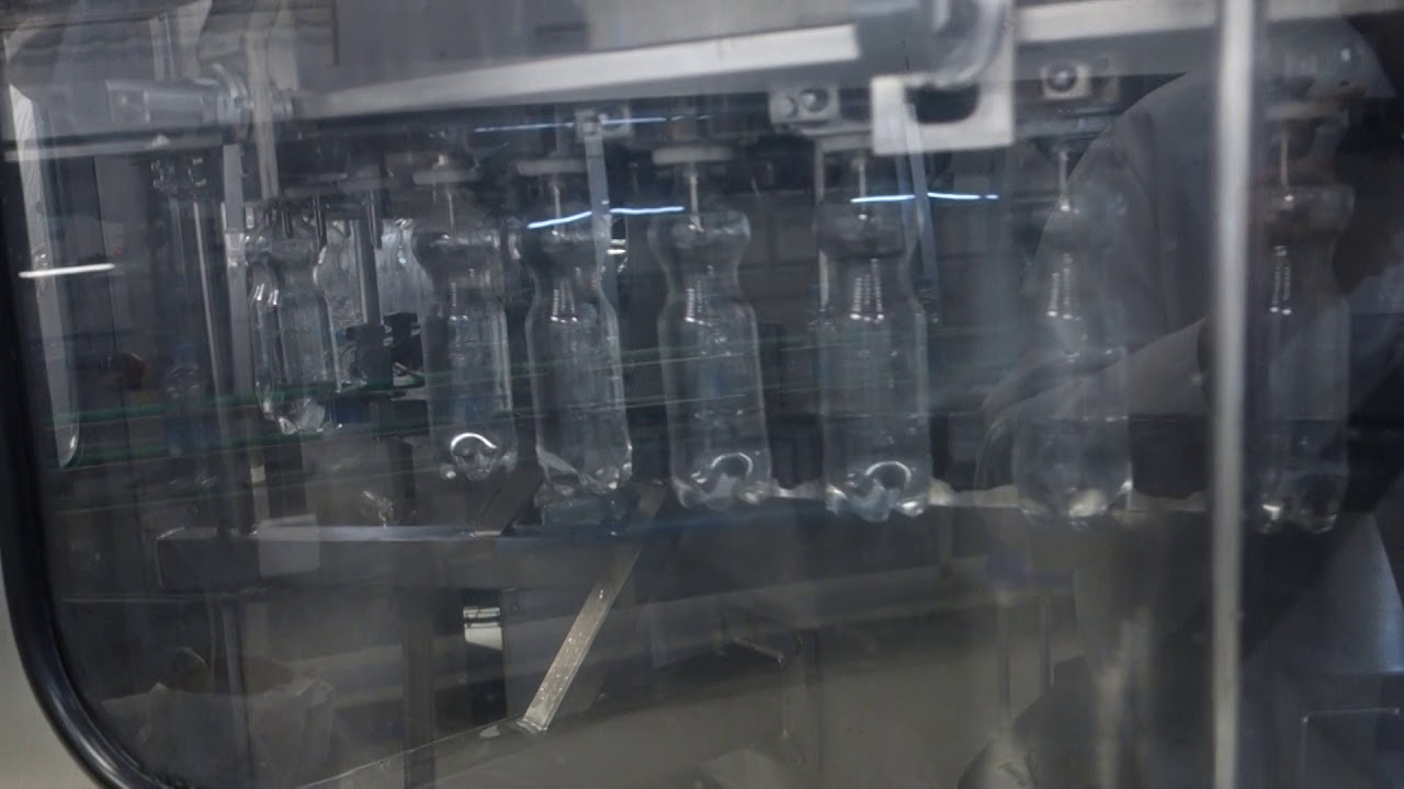 Procomac PET Filler 1 - YouTube