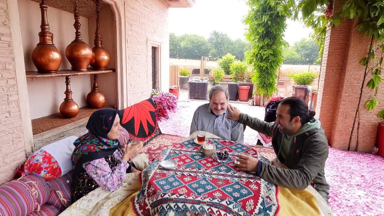 Traditional Village Life of Iran | Most Peaceful & Very Relaxing Life ...