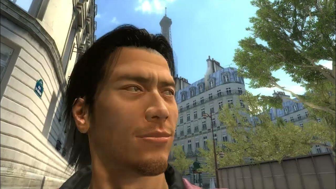 Yakuza 5 - Akiyama in Paris - YouTube