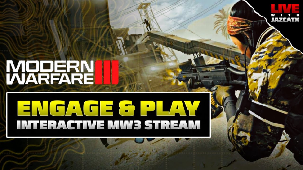 MW3 Season 1 RELOADED - JazCatX Modern Warfare III Multiplayer LIVE ...