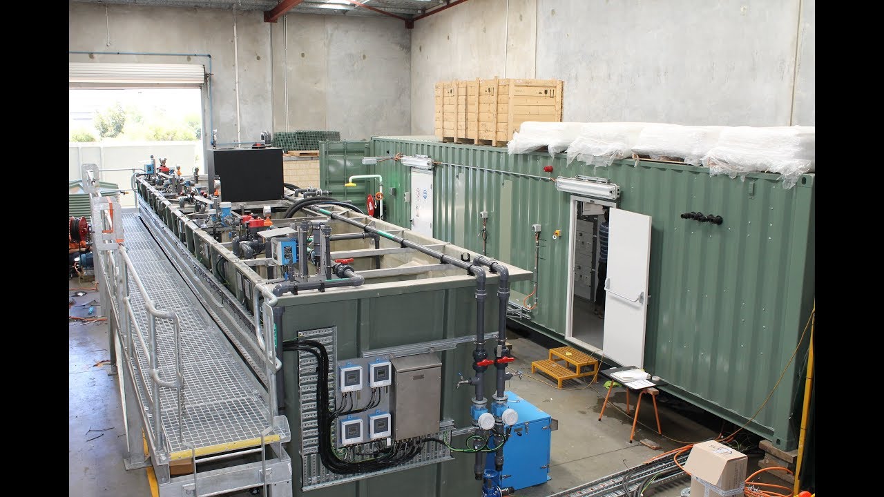 MAK Water - Sewage Treatment for Onshore Gas Plant - YouTube