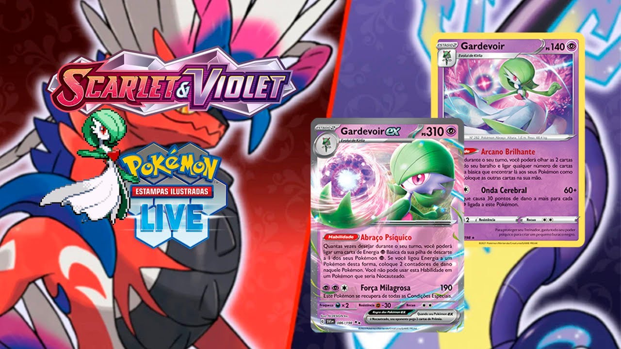 GARDEVOIR EX, o poder psíquico! (Pokémon TCGL GAMEPLAY) - YouTube