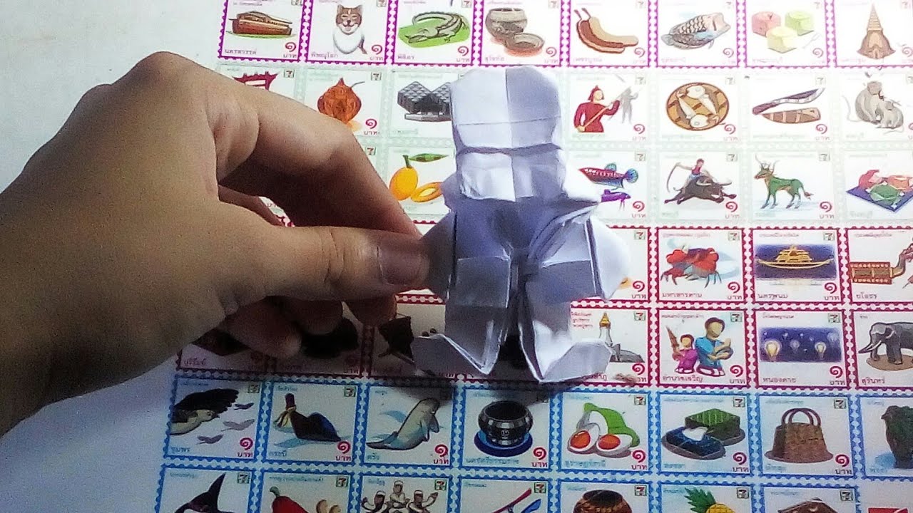 Origami from Undertale - YouTube