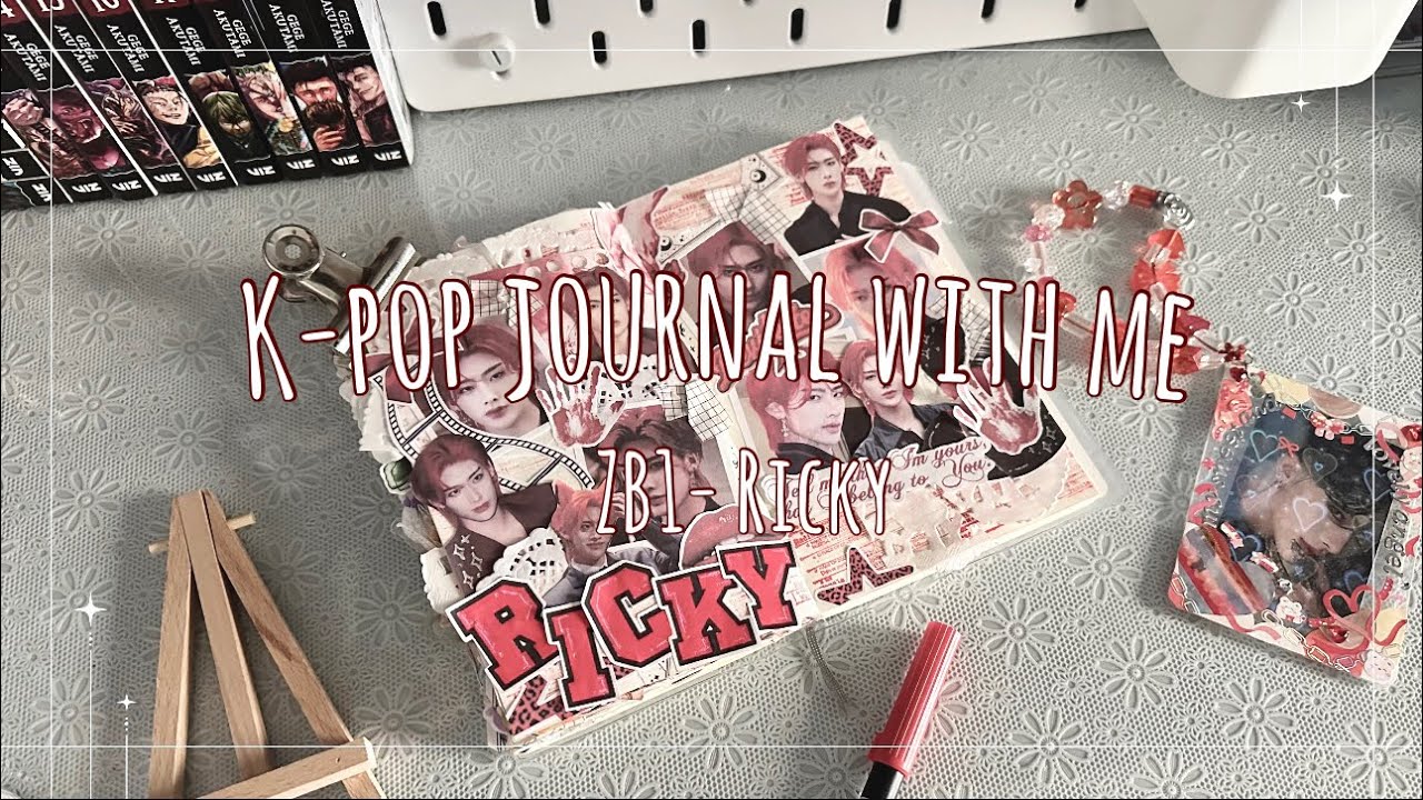 K-pop journal with me / Ricky zb1 - YouTube