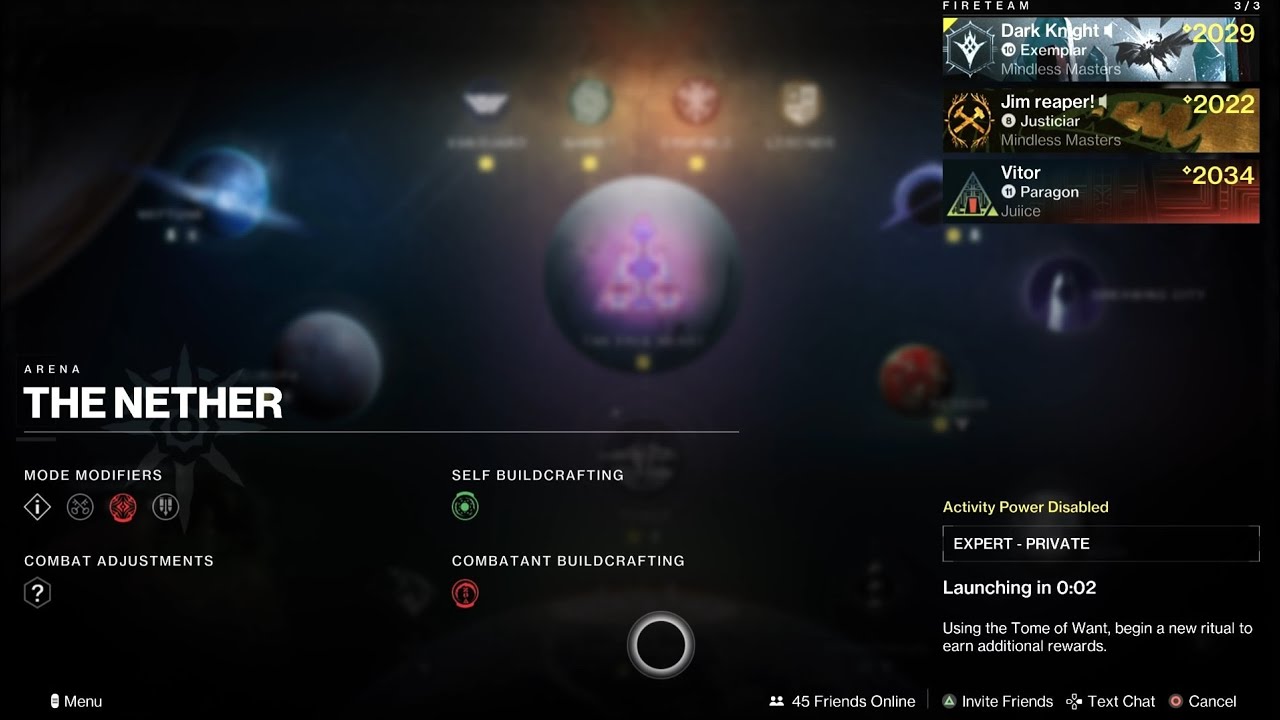 Destiny 2 Heresy Act 1 The Nether Expert Flawless Fireteam Run - YouTube