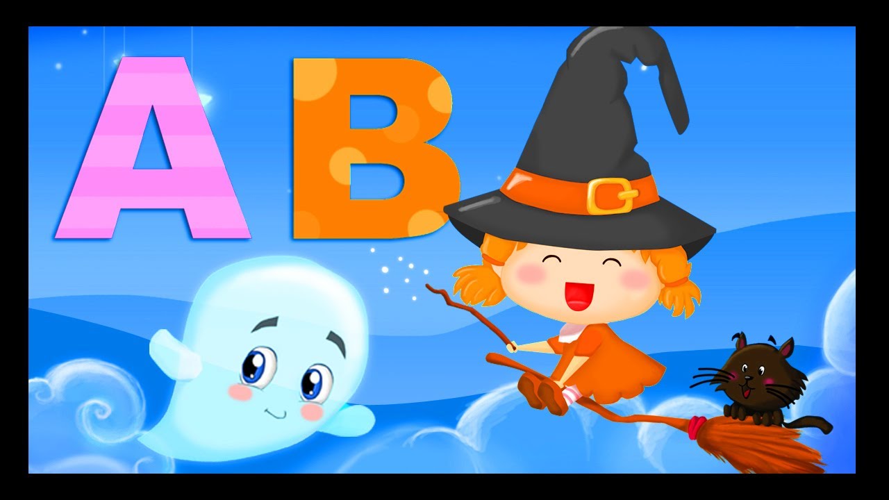 Neue Folge! Es ist Halloween! Wir lernen das Alphabet mit dem ABC-Lied ...