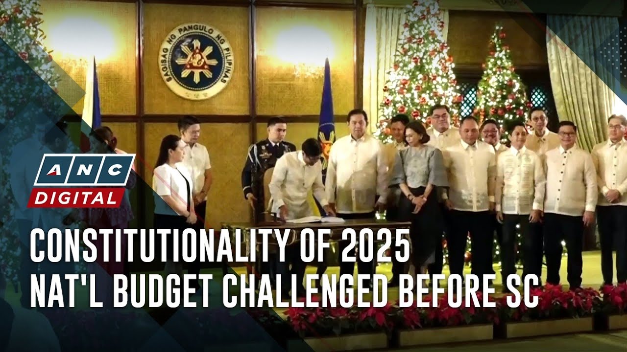 Constitutionality of 2025 nat'l budget challenged before SC | ANC - YouTube