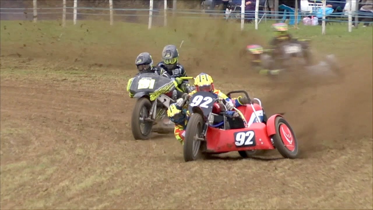 6 OF THE VERY BEST 1000cc RH SIDECAR GRASSTRACK RACES 23 - YouTube