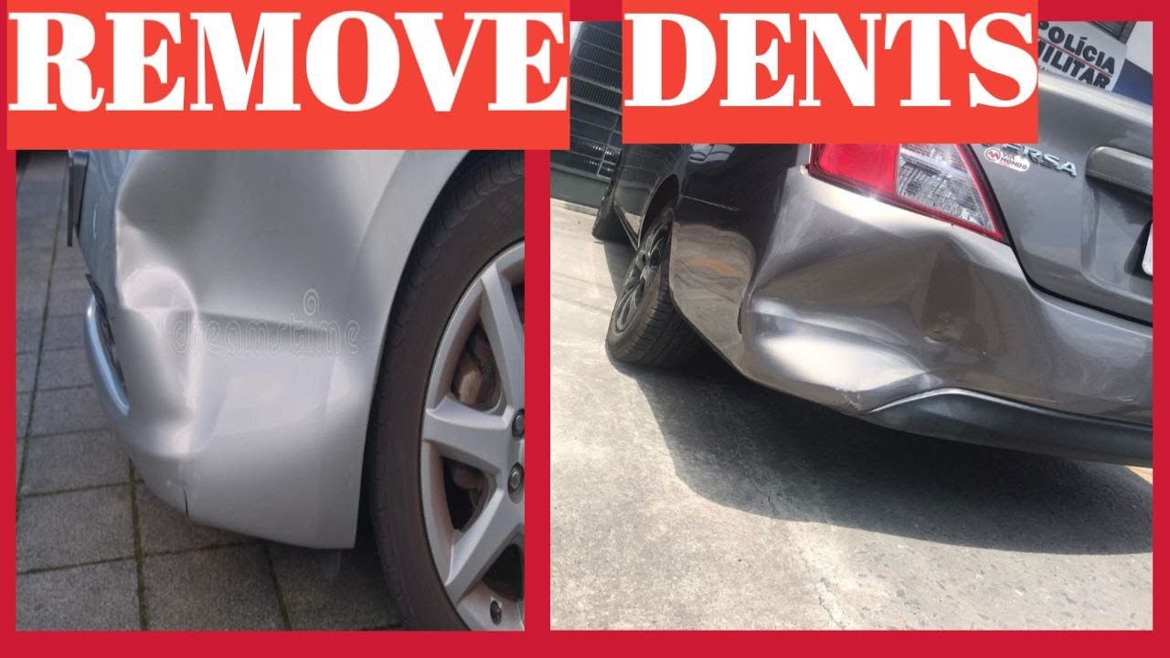 HOW TO REPAIR AND REMOVE DENTS FROM YOUR CAR - YouTube