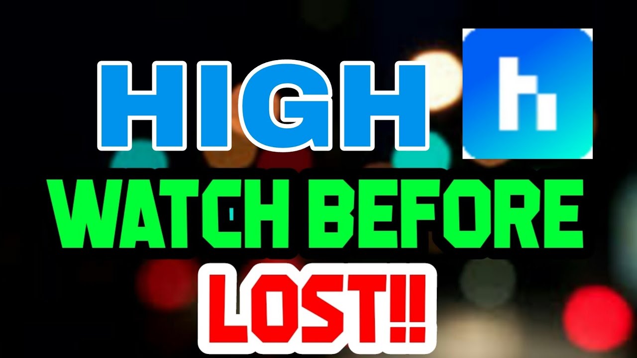 HIGH coin SHOCKING UPDATE! HIGH Price Prediction - YouTube