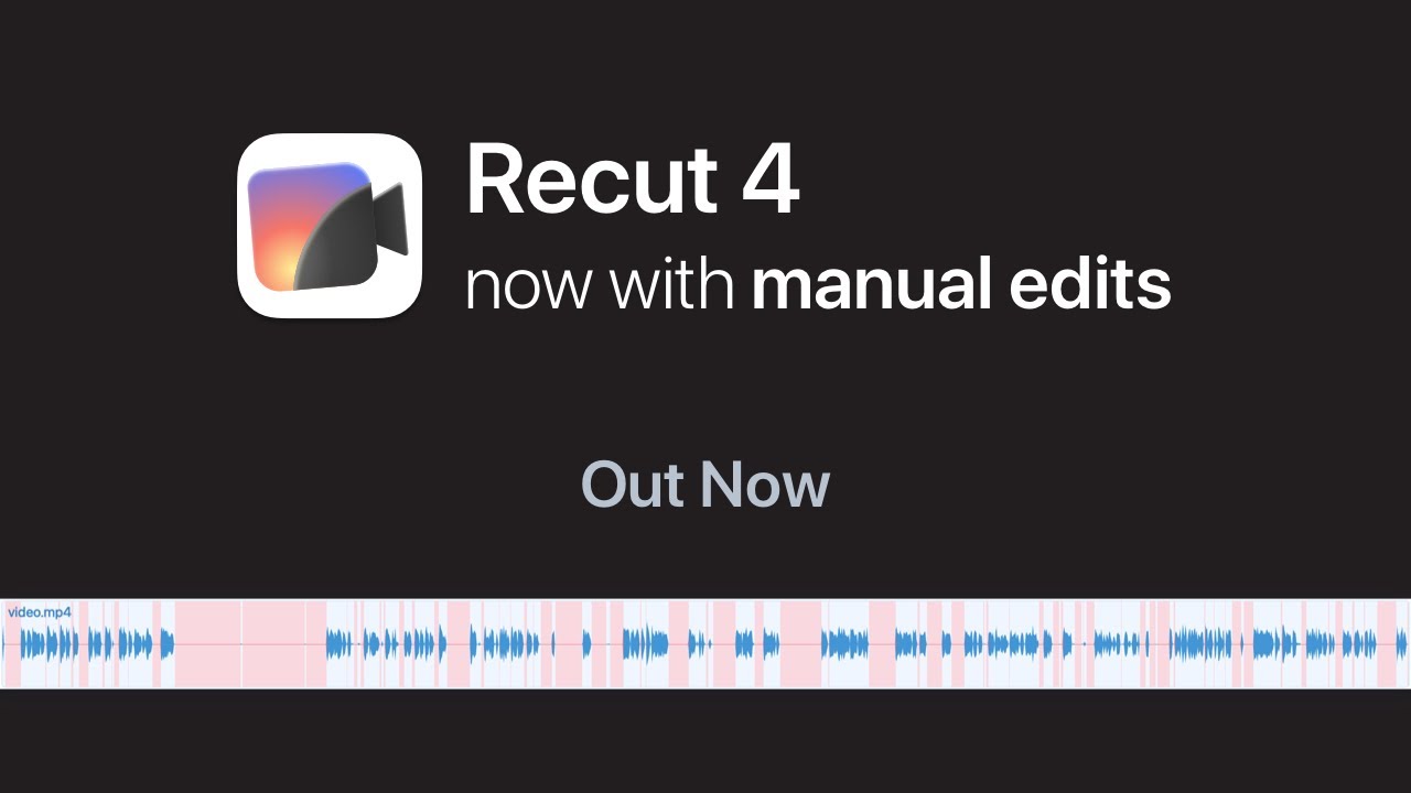 New Recut features (manual editing) - YouTube