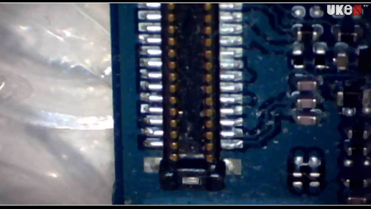 iPhone 3G Motherboard under the microscope / Płyta głowna pod ...