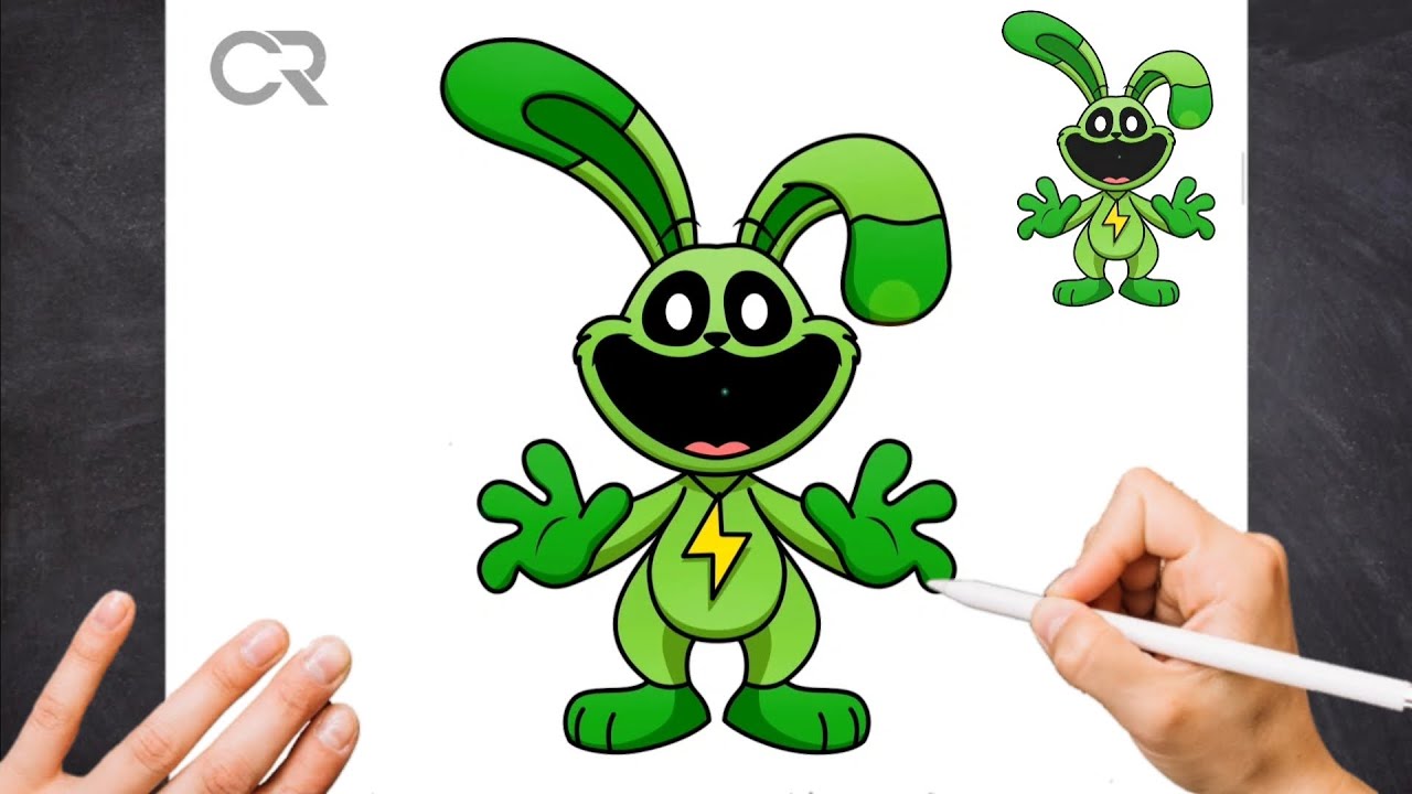 How To Draw HOPPY HOPSCOTCH Easy | POPPY PLAYTIME - YouTube