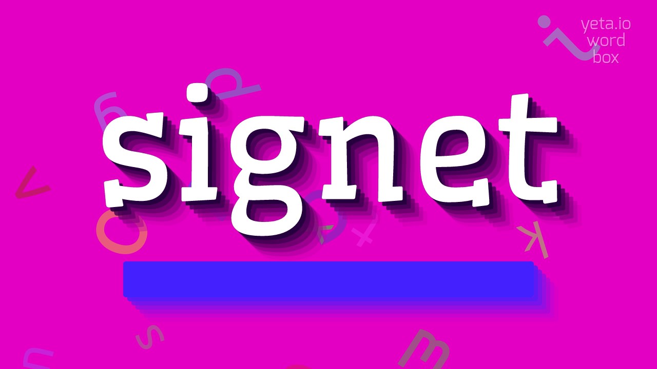 How to say "signet"! (High Quality Voices) - YouTube