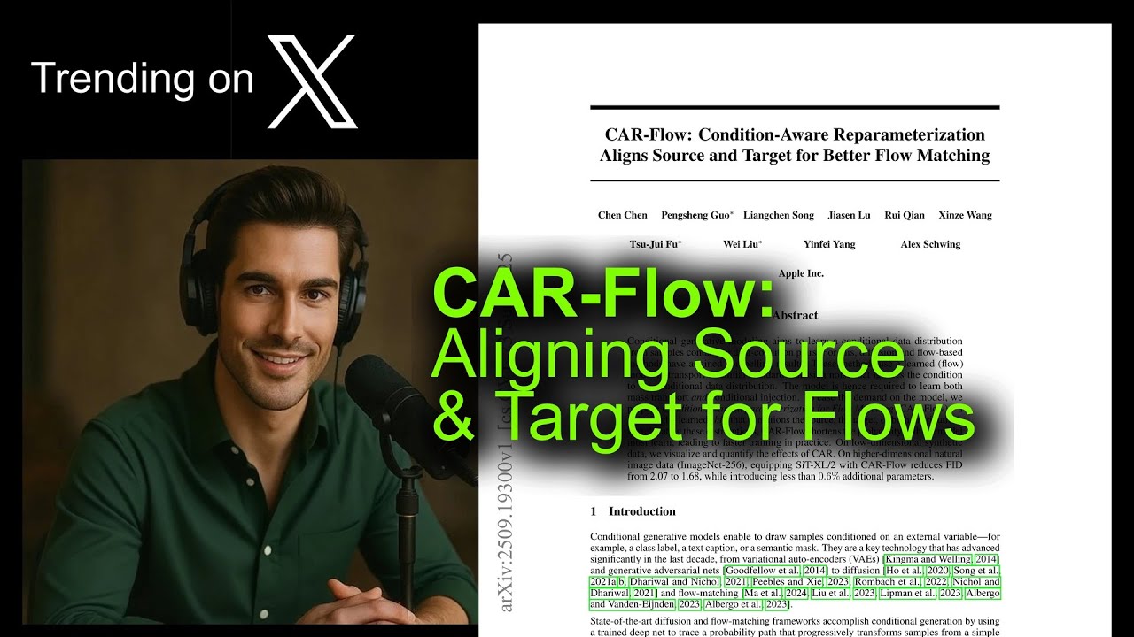 CAR-Flow: Aligning Source & Target for Flows - YouTube