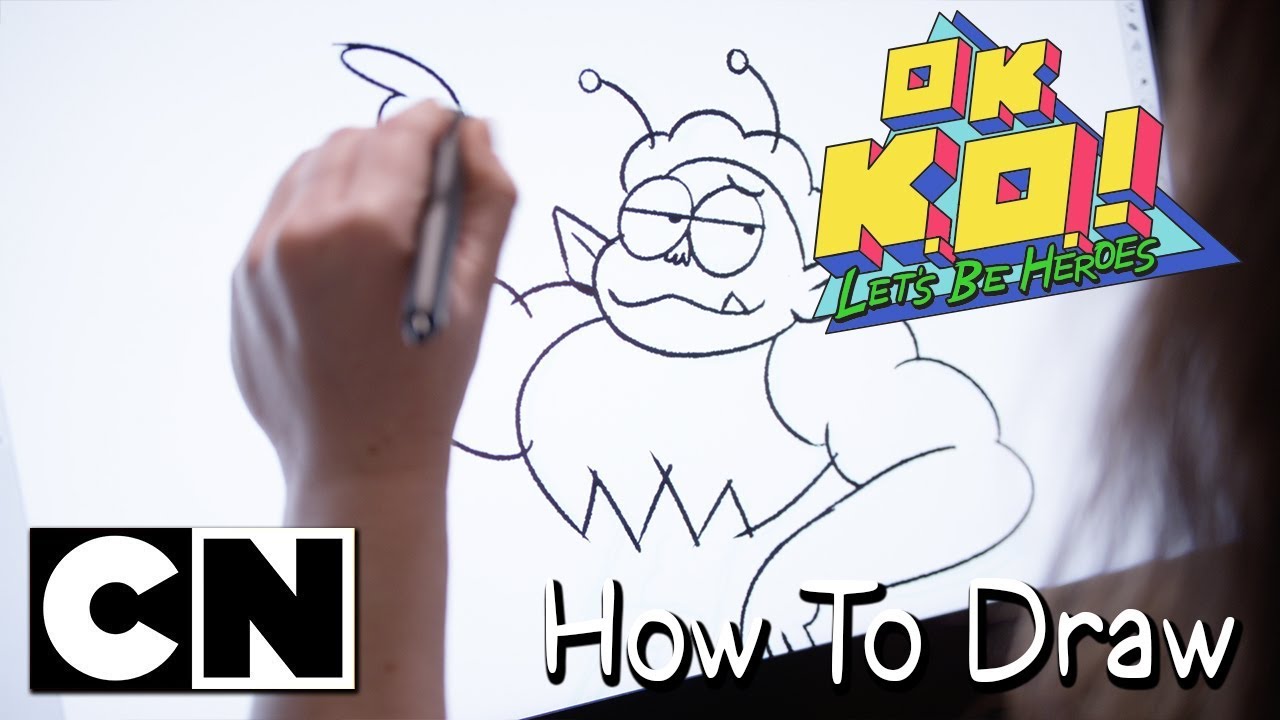 OK K.O.! Let's Be Heroes | How To Draw: Rad - YouTube