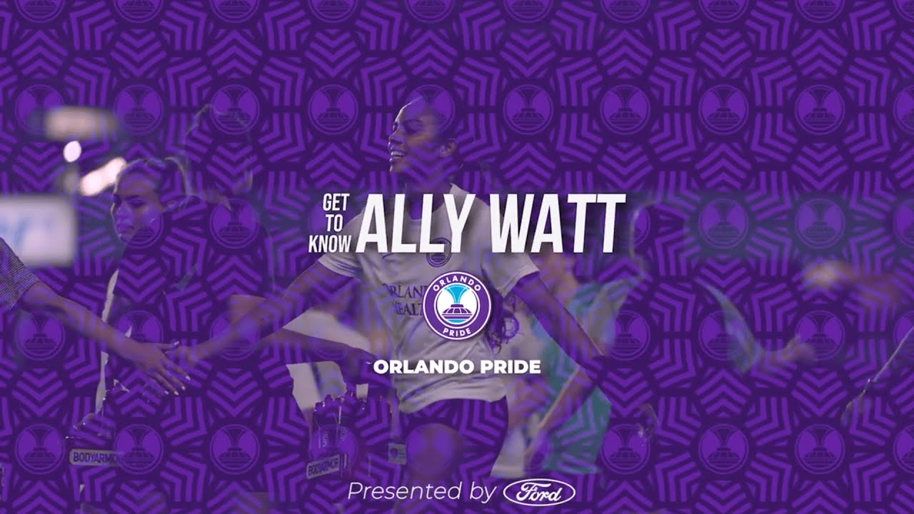 Ford Player Profile: Get to know Orlando Pride's Ally Watt - YouTube