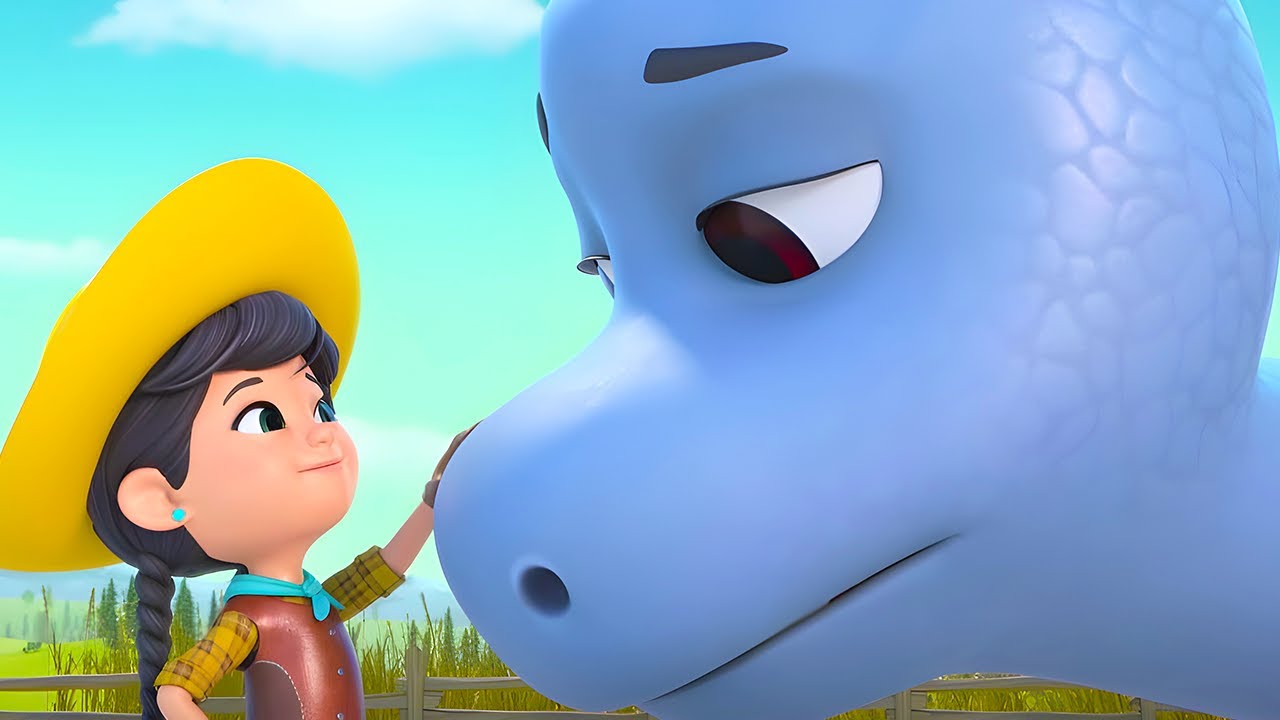 Harvey Has A Sore Throat! 😢 | Dino Ranch - YouTube