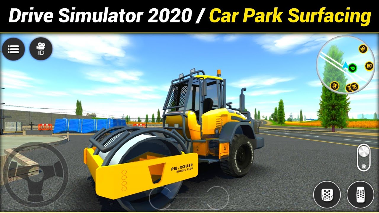 Drive Simulator 2020 Gameplay || Car Park Surfacing Android Gameplay ...