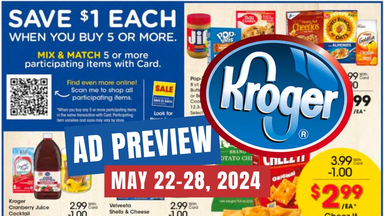 *MORE MEGA?* Kroger *AD PREVIEW* for 5/22-5/28 | Mega Sale, 5x Weekly ...