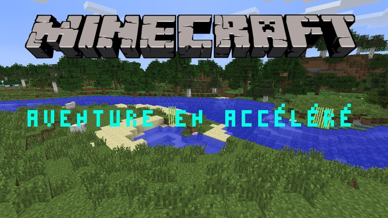 Minecraft - Aventure en accéléré - Ep 1 : Le premier abri - YouTube