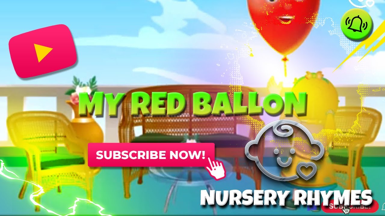 My red ballon lullaby song + more nursery rhymes & kids songs english ...