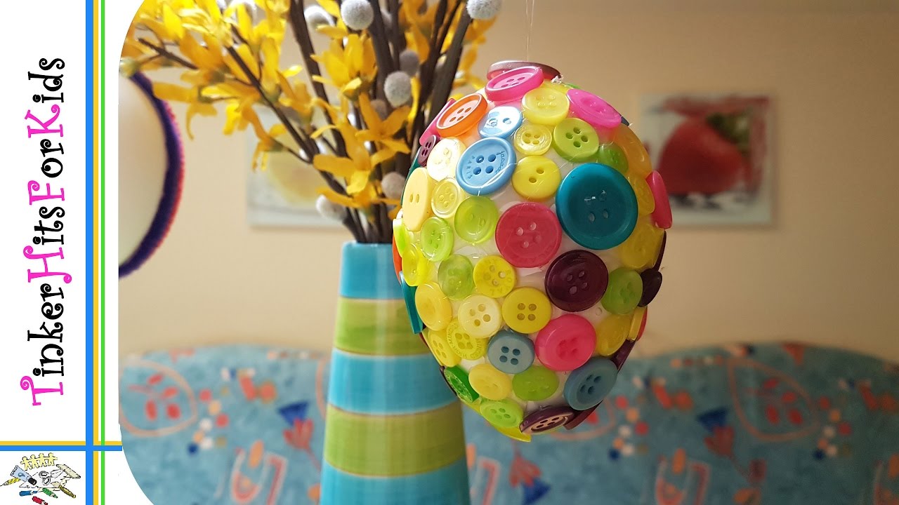 DIY Easter Egg (Button) - YouTube