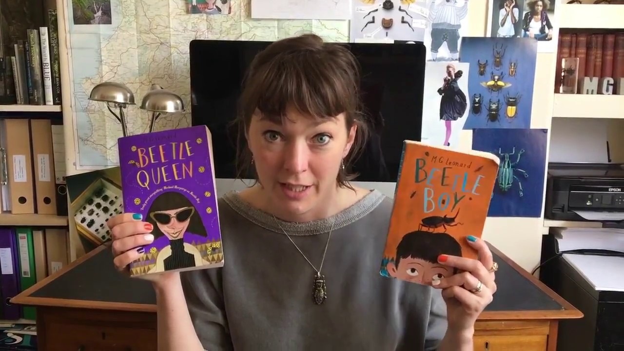 M. G. Leonard introduces Beetle Queen - YouTube