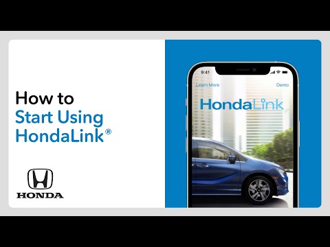 How to Start Using HondaLink