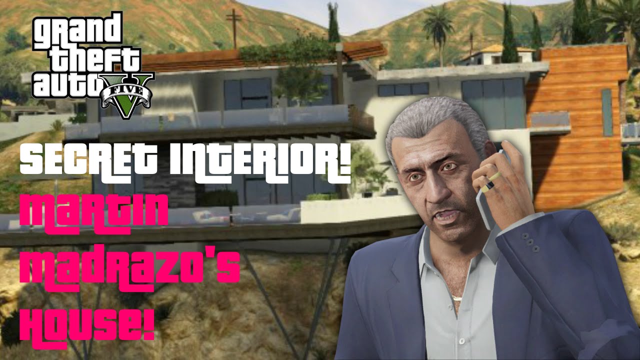 Grand Theft Auto V - Martin Madrazo's House - Interior Glitch - YouTube