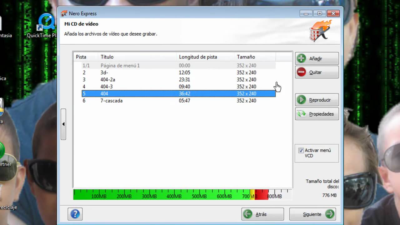 DORIA ESTHER ¨ COMO GRABAR EN NERO EXPRESS 9 - YouTube