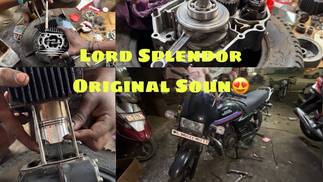 Lord Splendor Ka Engine Huva Finally Complete 😭 Ab Karenge Splendor Pe ...