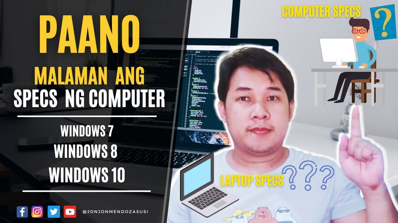 PAANO MALAMAN ANG SPCECS NG COMPUTER | WINDOWS 7/8/10 - YouTube