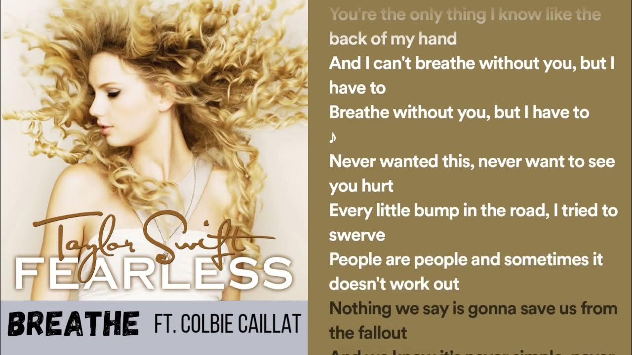 Breathe | Taylor Swift ( Platinum Edition) - YouTube