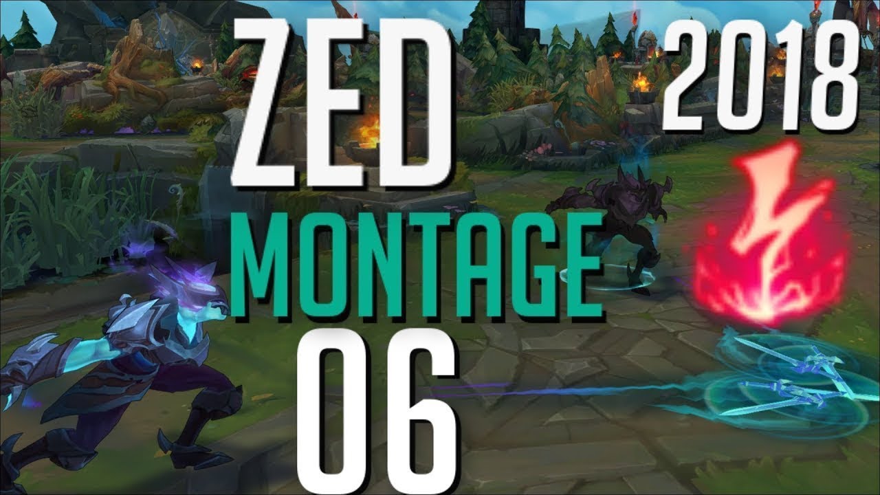 Zed Montage - Main Zed Play #6 - YouTube
