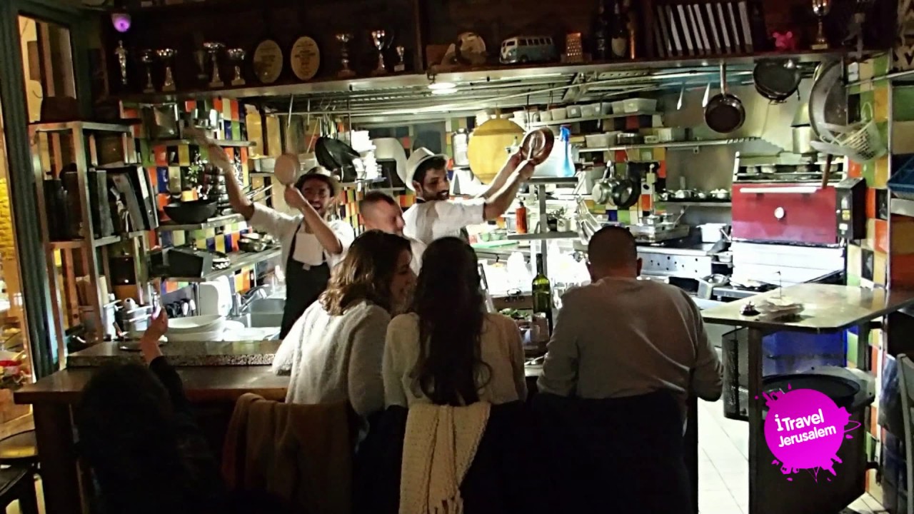 MachneYuda Restaurant Jerusalem - YouTube