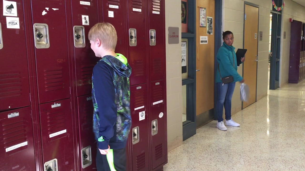 Banging my head into a locker - YouTube