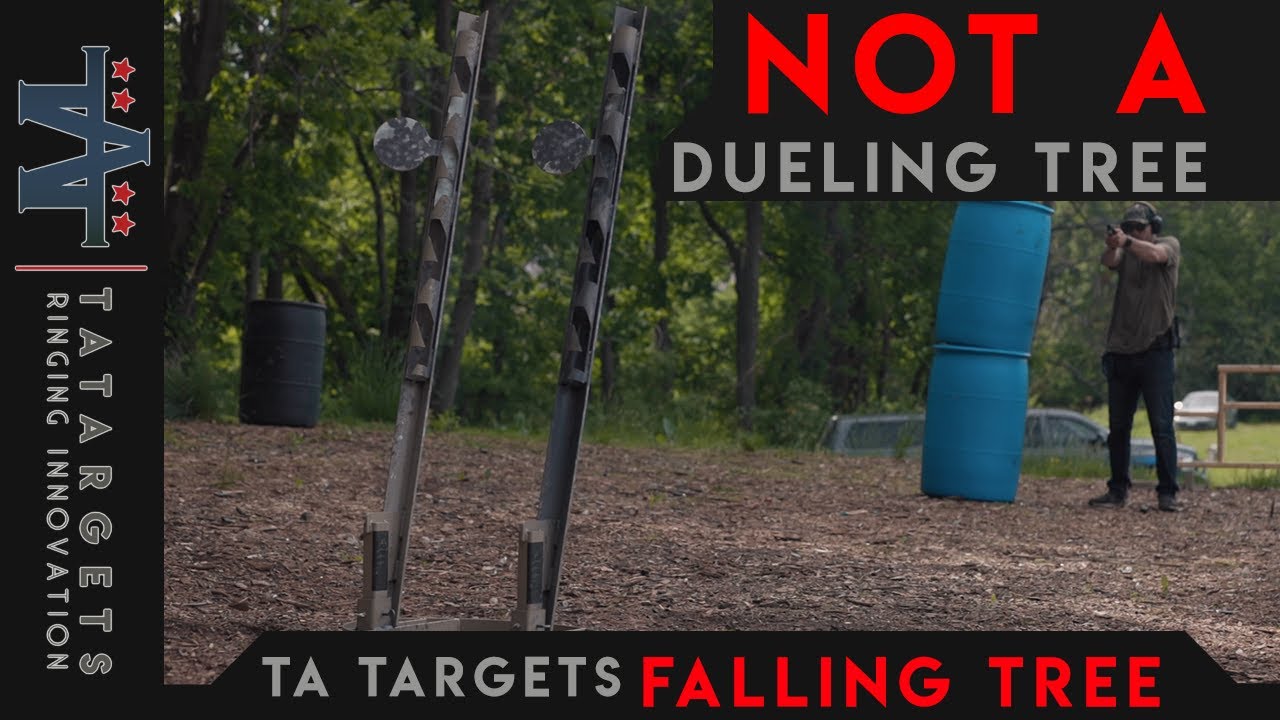 Dueling Trees Suck | TA Targets Falling Tree Target - YouTube
