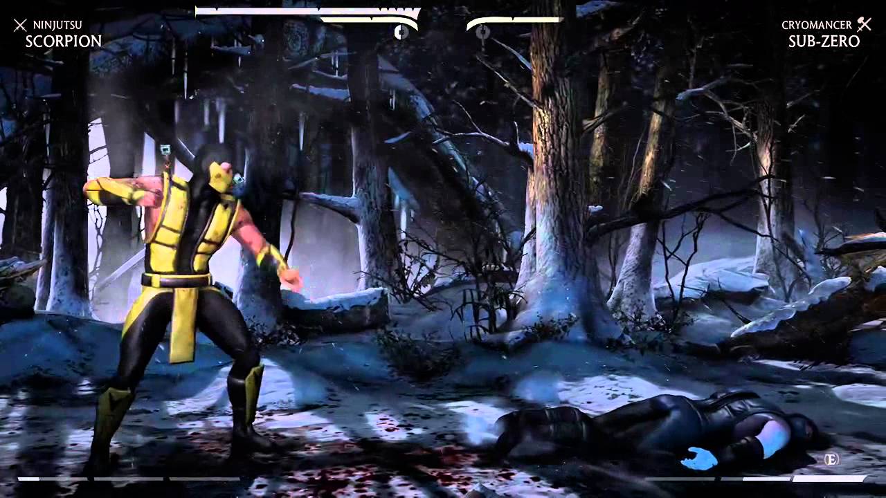 MKX- Klassic Fight (Scorpion Side) - YouTube