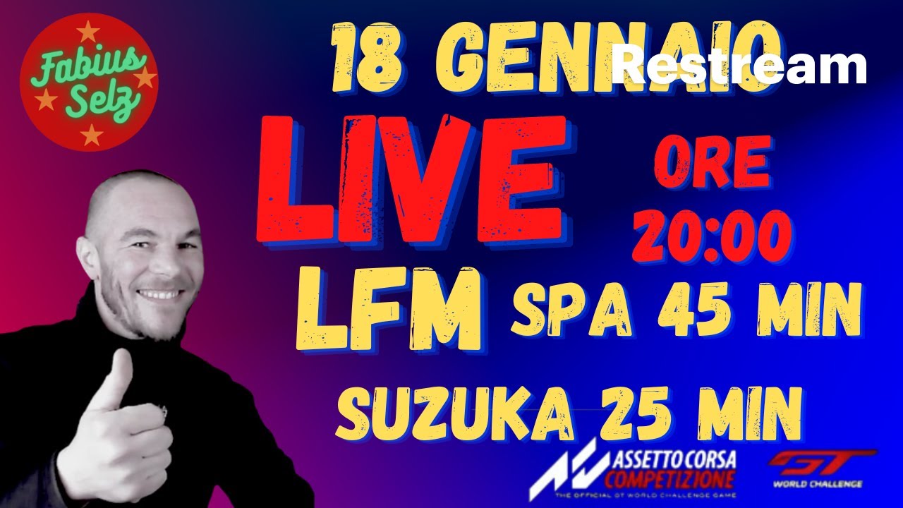 ACC LFM SPA E SUZUKA - YouTube