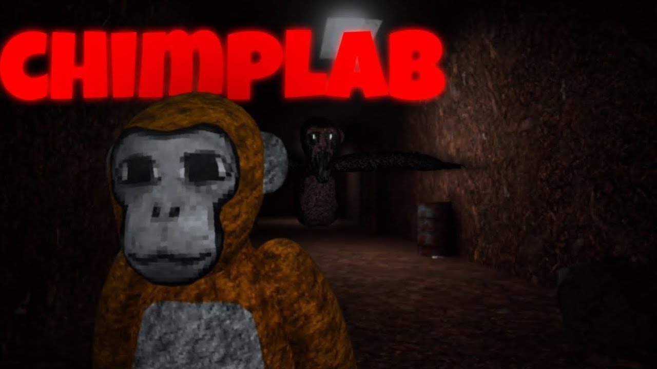 Playing chimplab vr... - YouTube