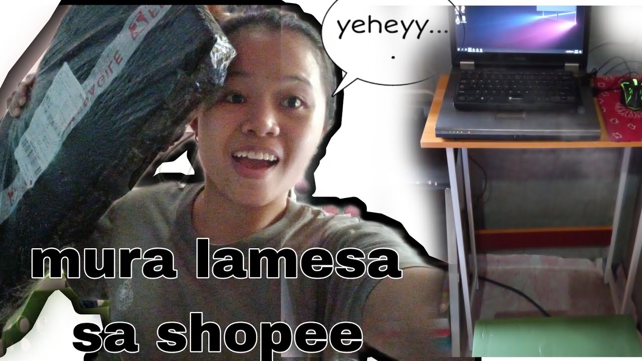 MURANG LAMESA PARA SA COMPUTER OR LAPTOP| UNBOXING+ASSEMBLE|mitchmiole ...